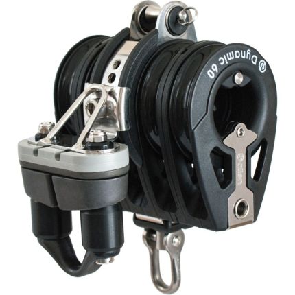 Allen 60mm Quint Ratchet Block with Becket and Cleat – Hartley Boats ...